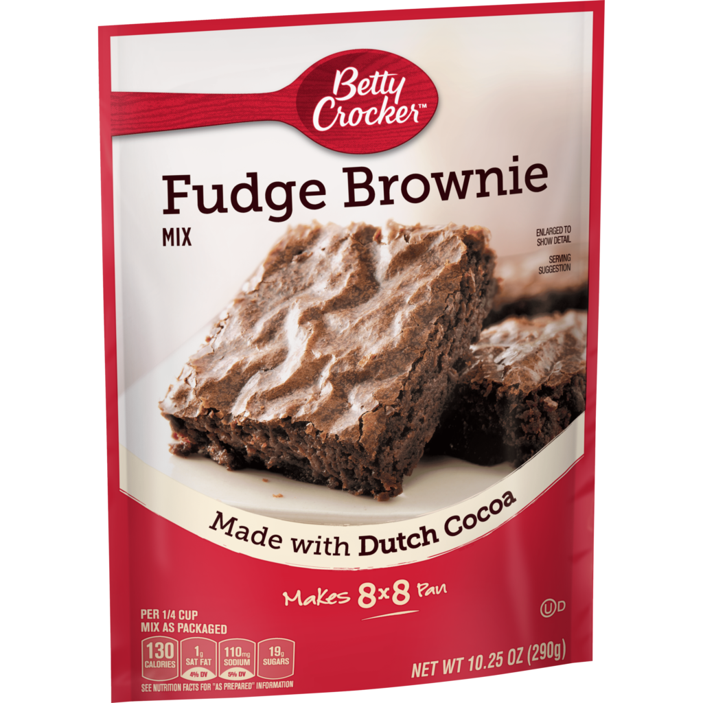Betty Crocker Fudge Brownie Mix Pouch - MercaSID