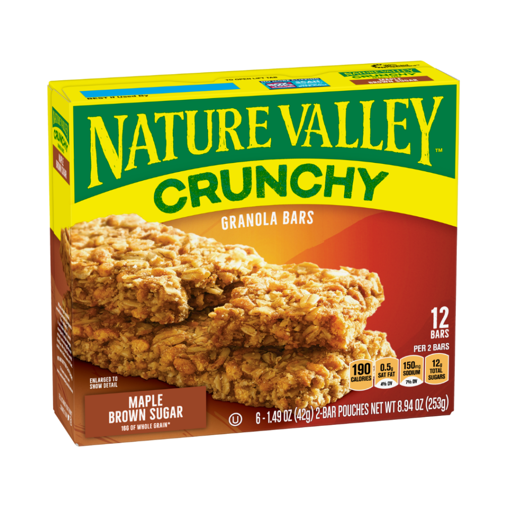 Nature Valley Crunchy Granola bars Maple Brown Sugar - MercaSID